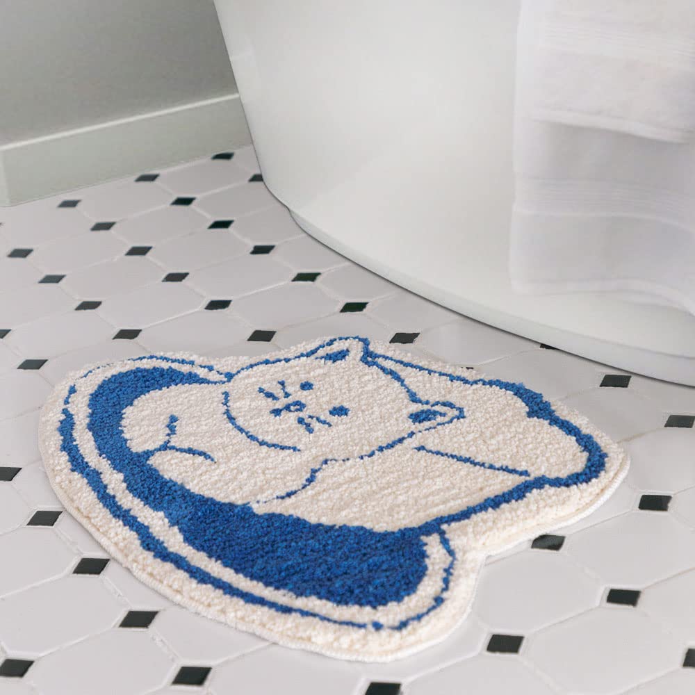 Amazon.com: Dailylike Bath Rug, 24x17in Thick Extra Soft Plush ...