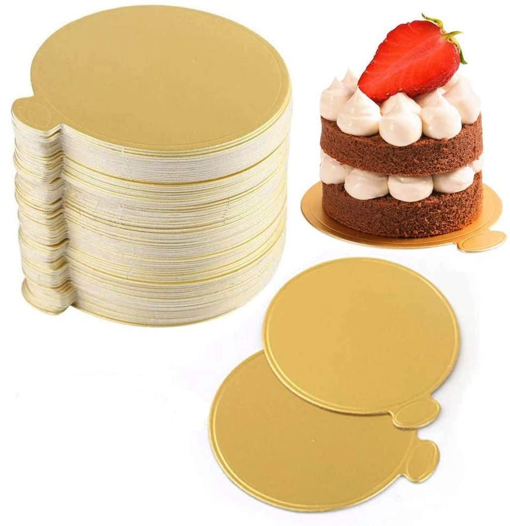 Somani Mini cake board - pastry base, pastry tray, cake board, dessert ...