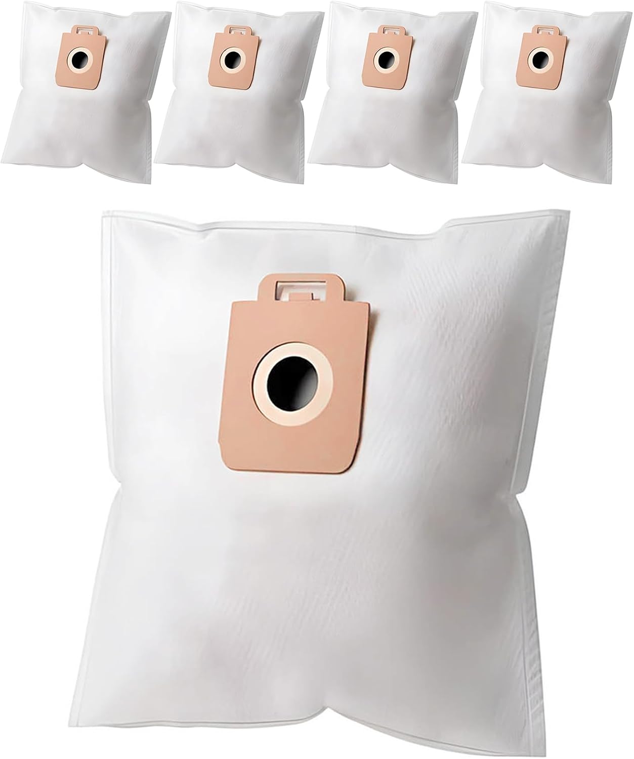 5 Pack Cloth Dust Bags for Nilfisk Elite, King, GM, Power & Extreme ...