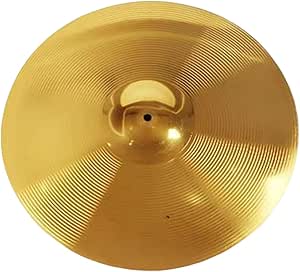 Amazon.com: rockible Brass Crash Cymbal for Beginner Professional ...