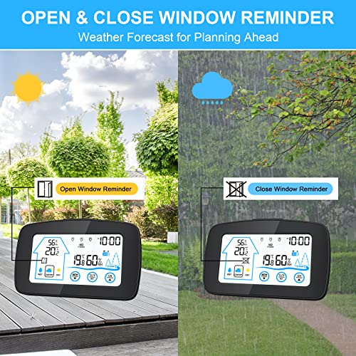 Weather Stations With Outdoor Sensor Wireless,Indoor Outdoor ...