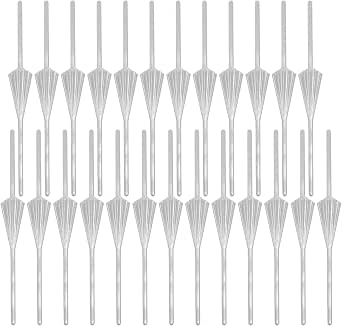Amazon.com: Alipis 140pcs Chandelier Bow Tie Connectors Crystal ...