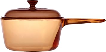 VISIONS 1.5L Pyroceram Glass Saucepan with See-Through Design