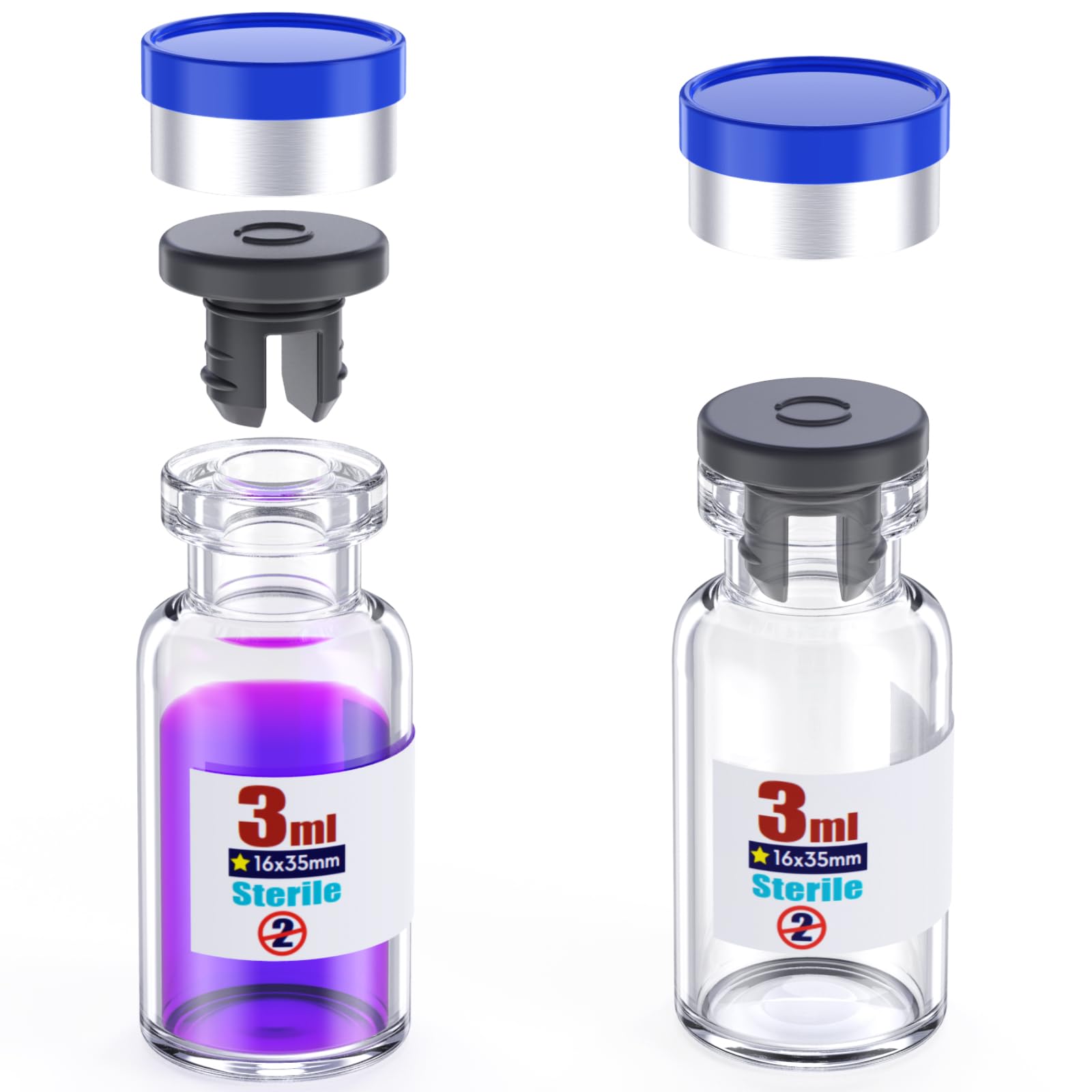 Snapklik.com : Ks-Tek Sterile Empty Vial