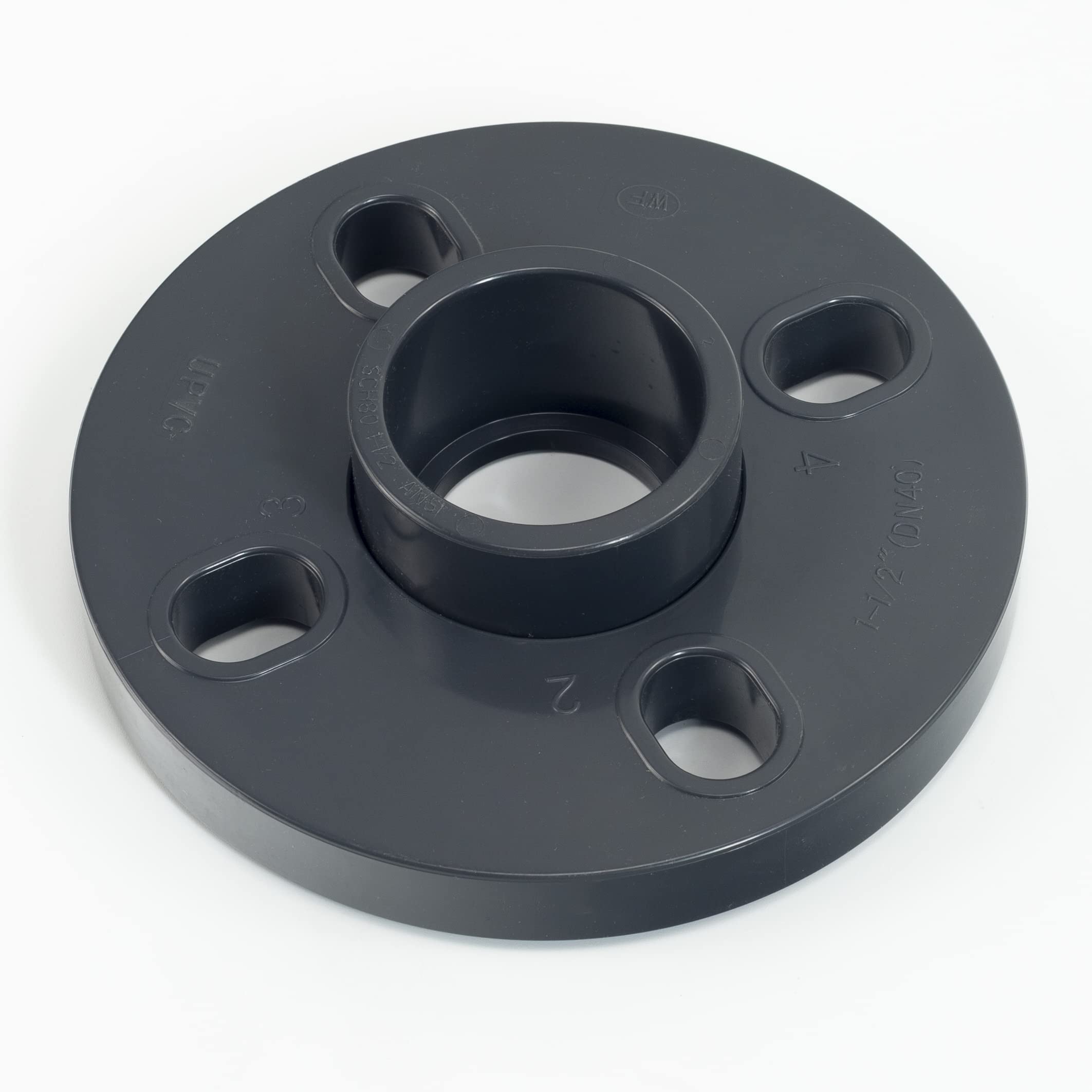 Amazon.com: 3/4 '' Inch DN20 SCH80 UPVC Floor Swivel Ring Flange ...