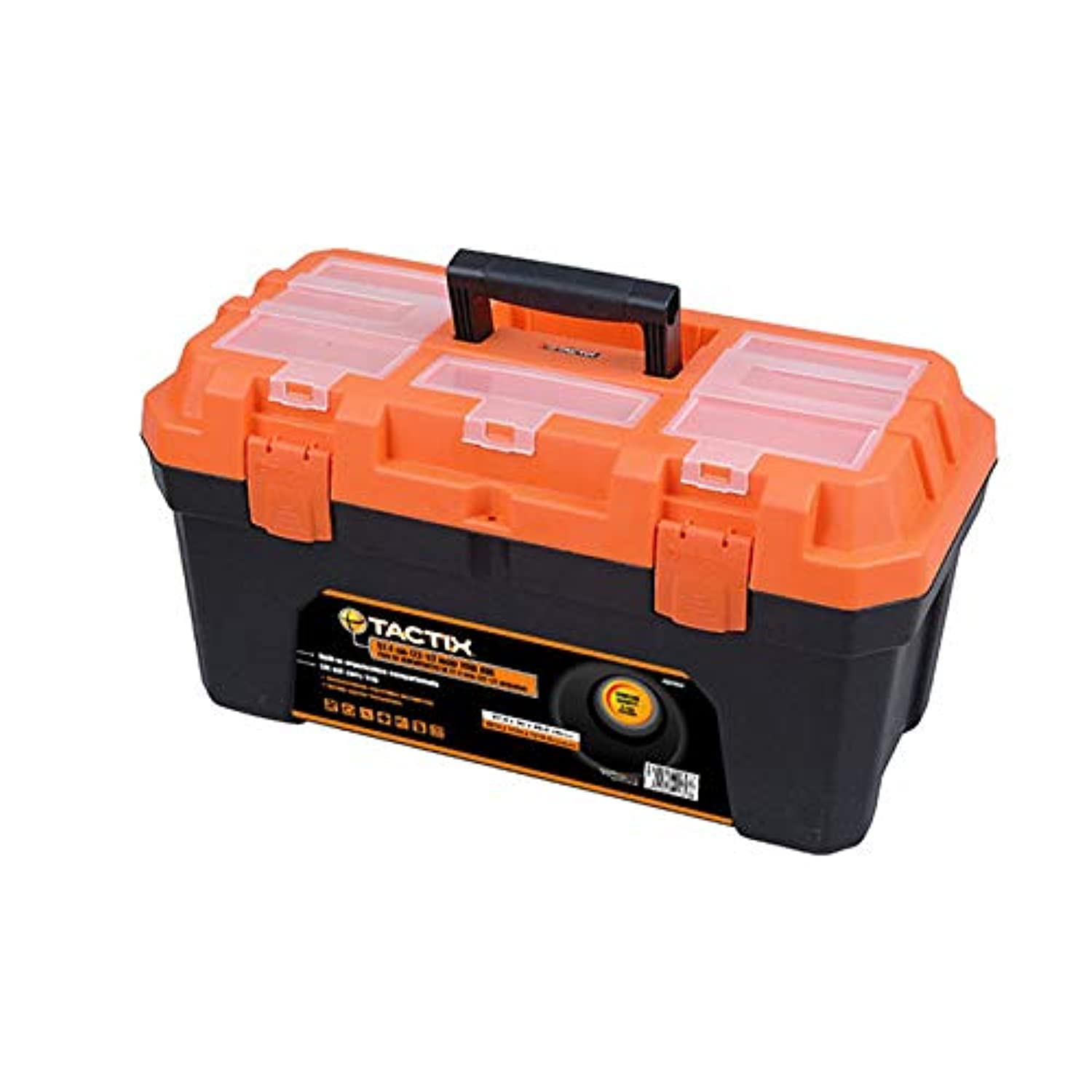 Tactix 22.5 Inches Plastic Storage Tool Box HD with Lift-out carry tray ...
