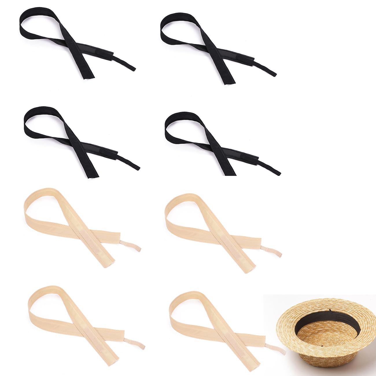 Amazon.com: 8 Pcs Hat Size Reducer Adjustable Hat Sizer Reducer Insert ...