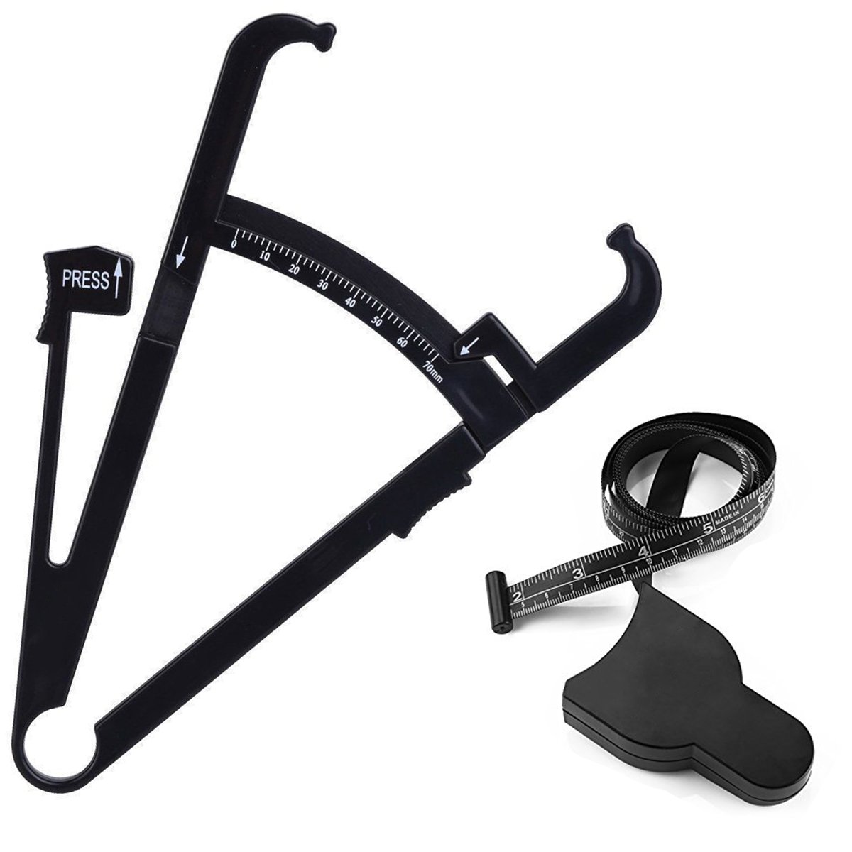 Buy Diyife Tester 2 In 1 Personal Body Tester Calipers With Tape