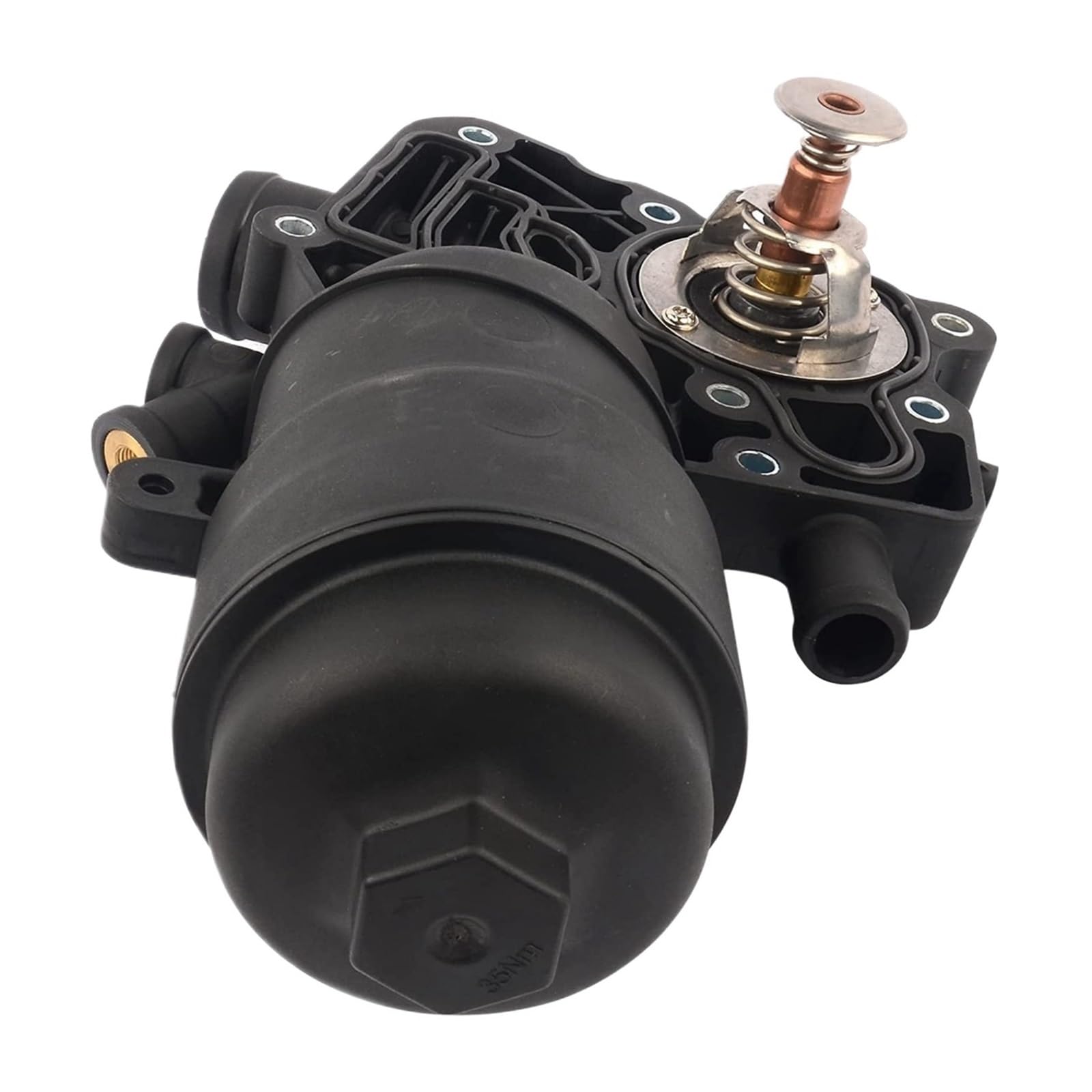 Coolant Housing Assembly Motoforti Engine Coolant Thermostat Housing ...