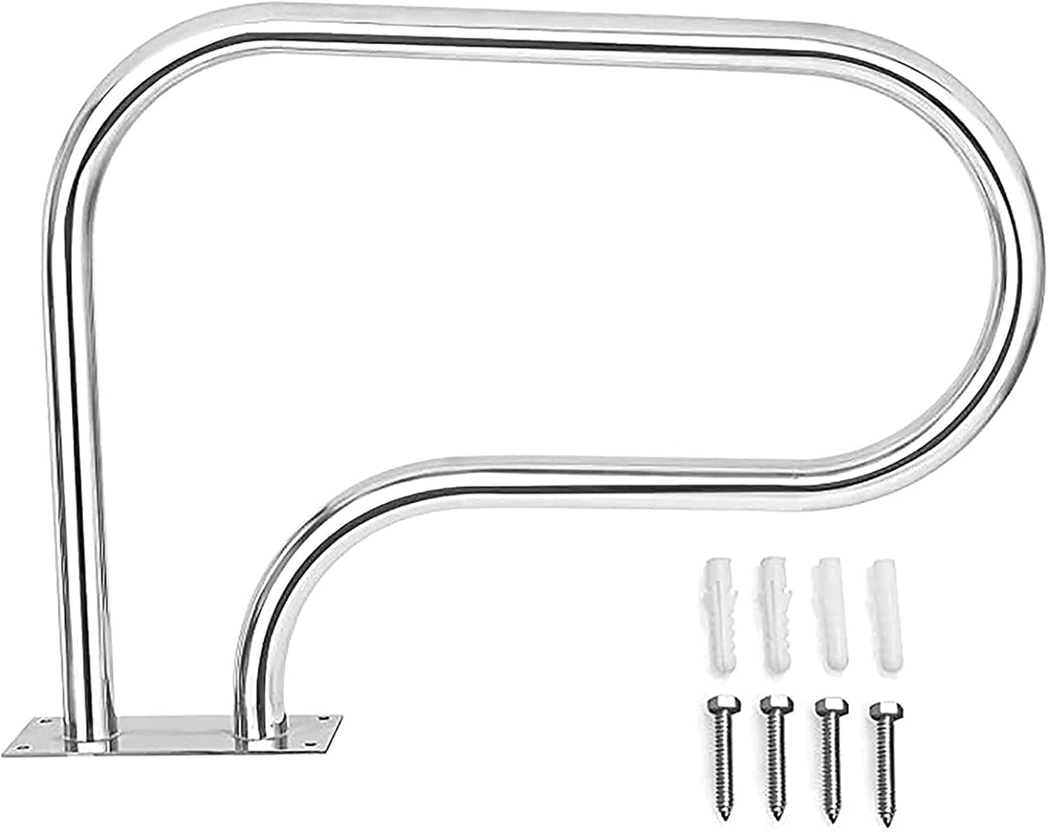 Amazon.co.jp: Pool Safety Handrail with Quick Mount Base, 304 Stainless ...