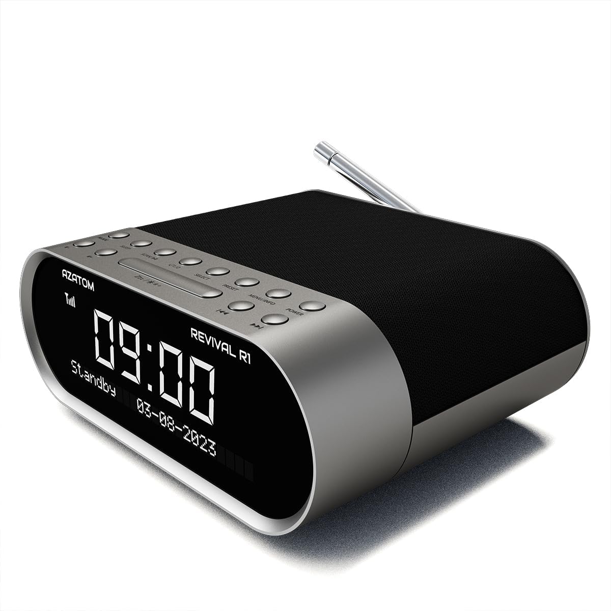 Pure Siesta S6 Bluetooth Radio Alarm Clock (DAB/DAB+ Digital Radio, FM ...