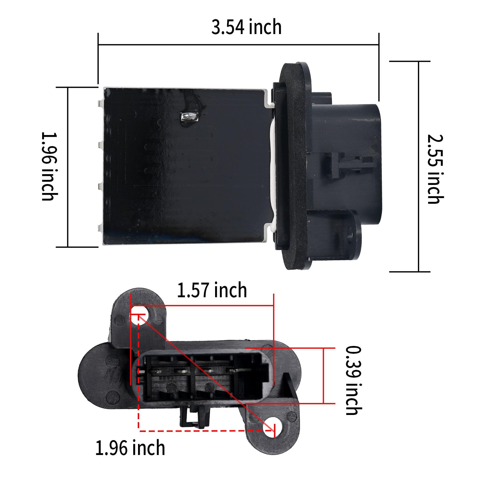 Blower Speed Control Module Replacement HVAC Fan Blower Motor Resistor ...