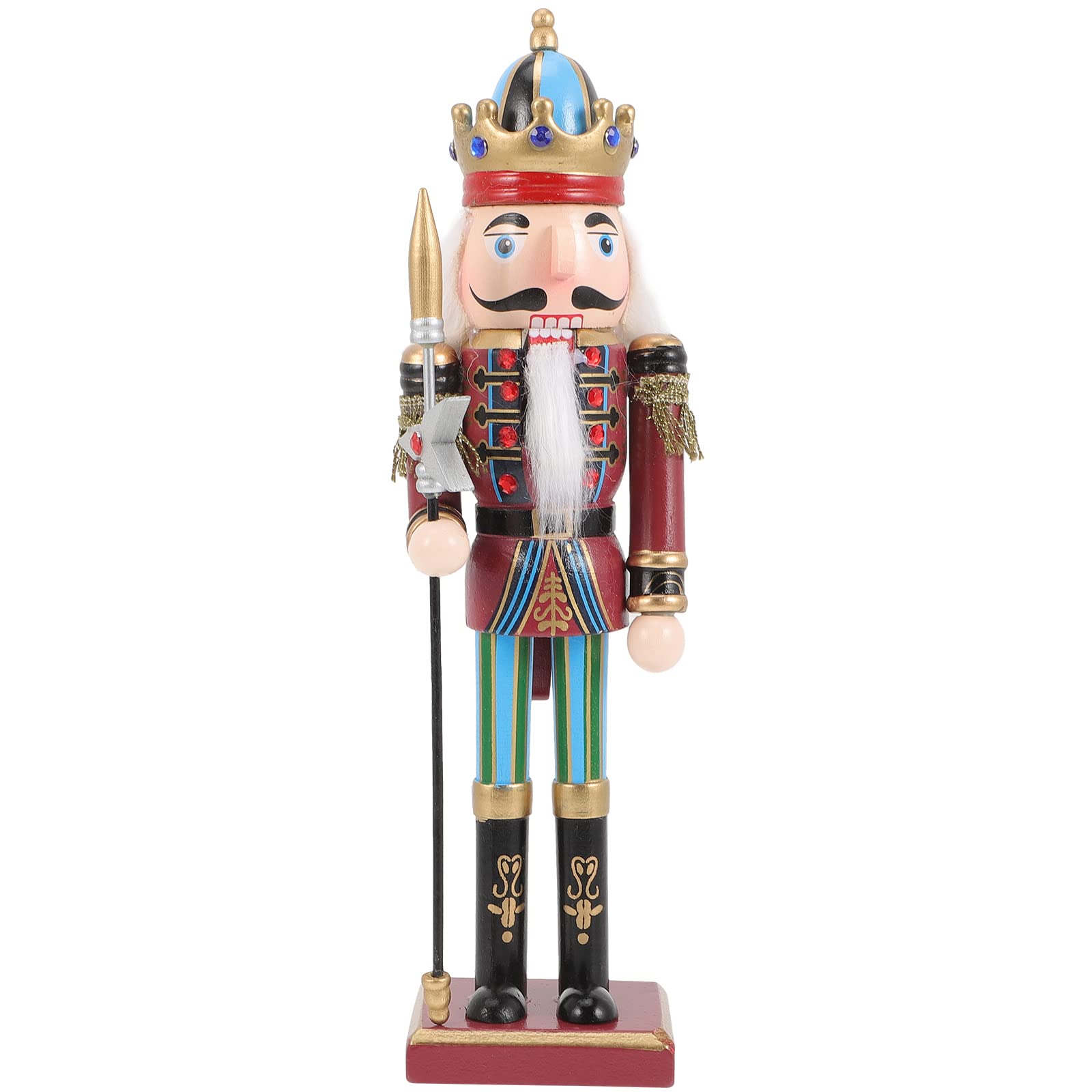 Amazon.com: PASOLABE Christmas Nutcracker Figure 12 Inch Traditional ...
