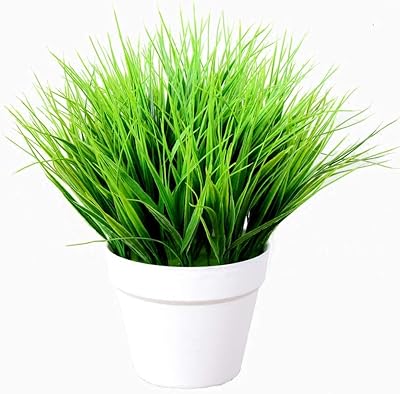 Amazon.com: Lovmeety 4 Pack Artificial Rosemary Plants, Fake Rosemary ...
