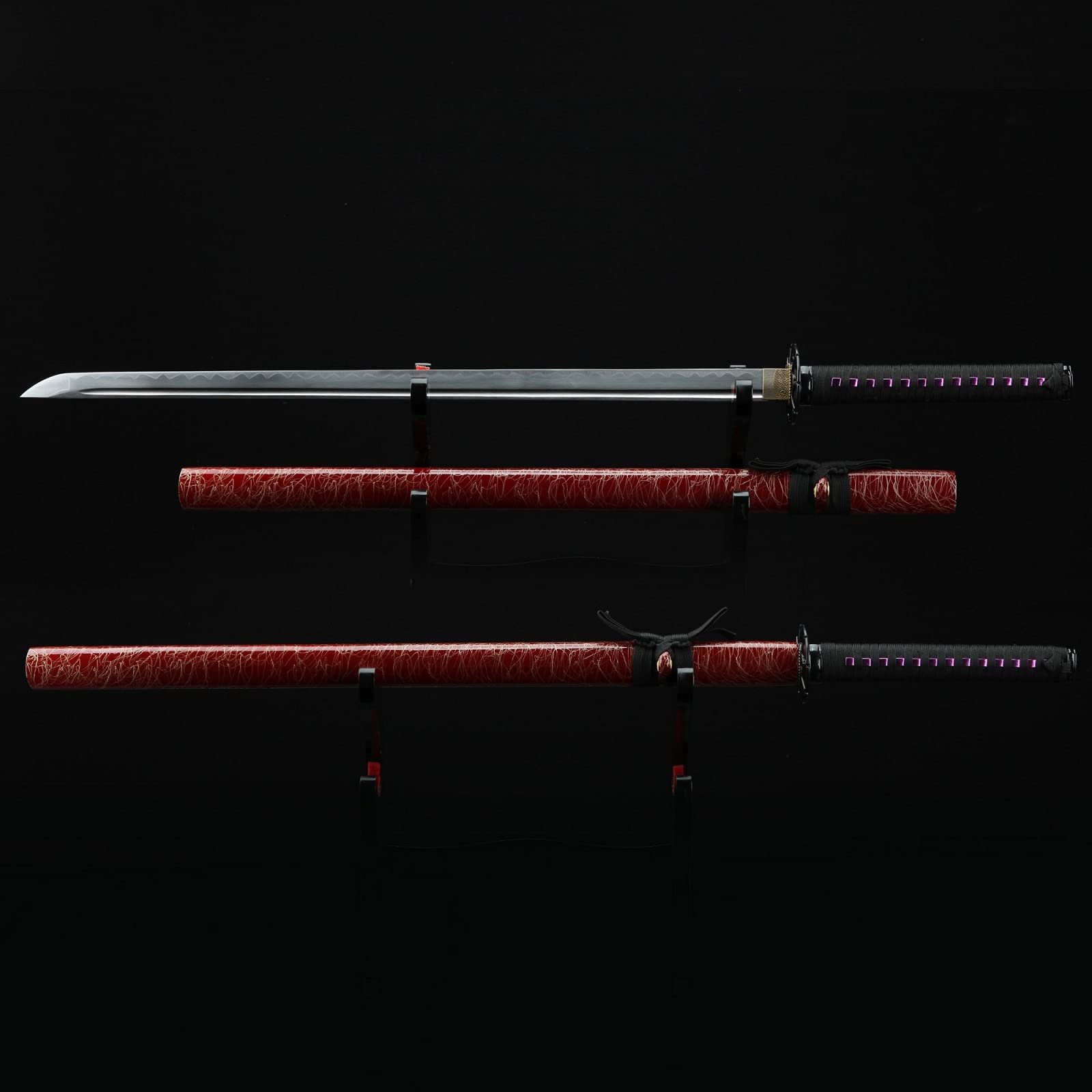 Buy TRUEKATANA Handmade Carbon Steel Ninjato Real Ninja Straight Katana ...