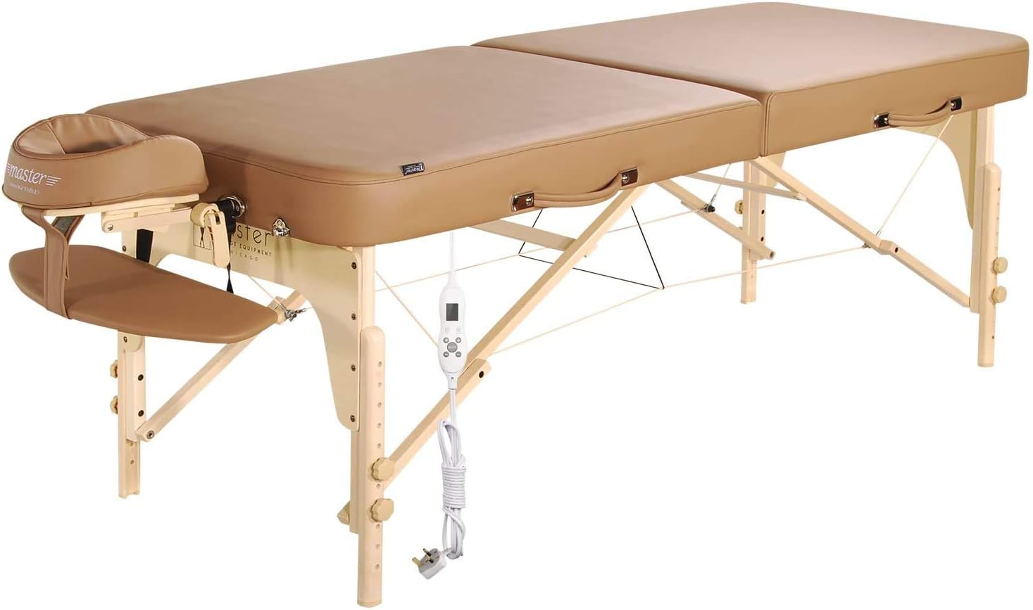 Master Massage 71cm Phoenix Heating Top Portable Massage Table with ...