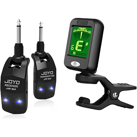 Amazon.com: JOYO Wireless Guitar Transmitter Receiver and Digital ...