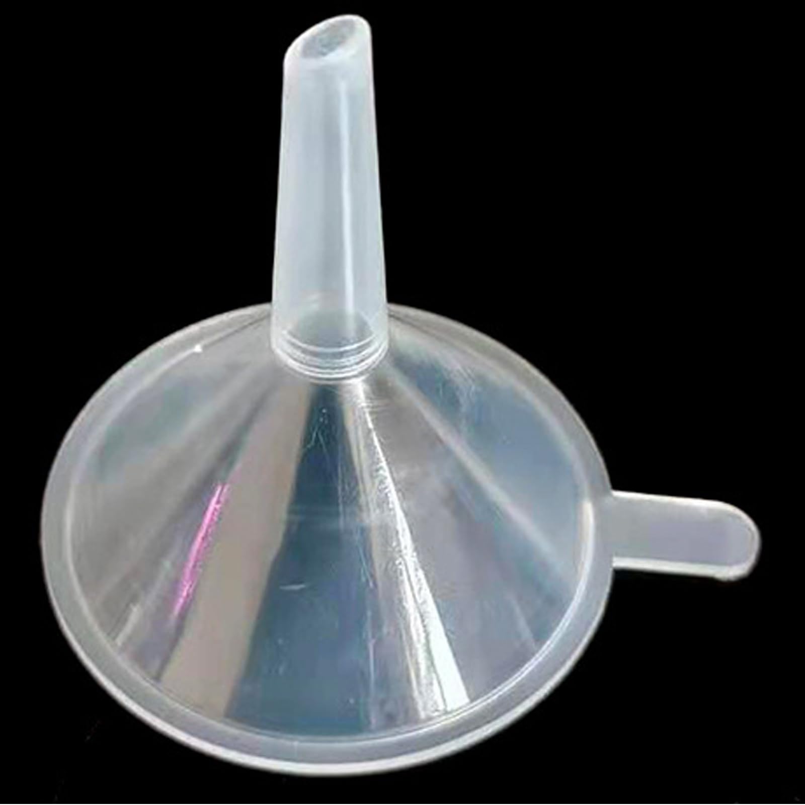 Snapklik.com : 12-Pack Mini Clear Plastic Funnel 2.16 Inch Small ...