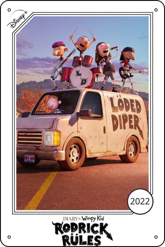 Amazon.com: Diary of a Wimpy Kid: Rodrick Rules (2022) Movie Poster ...