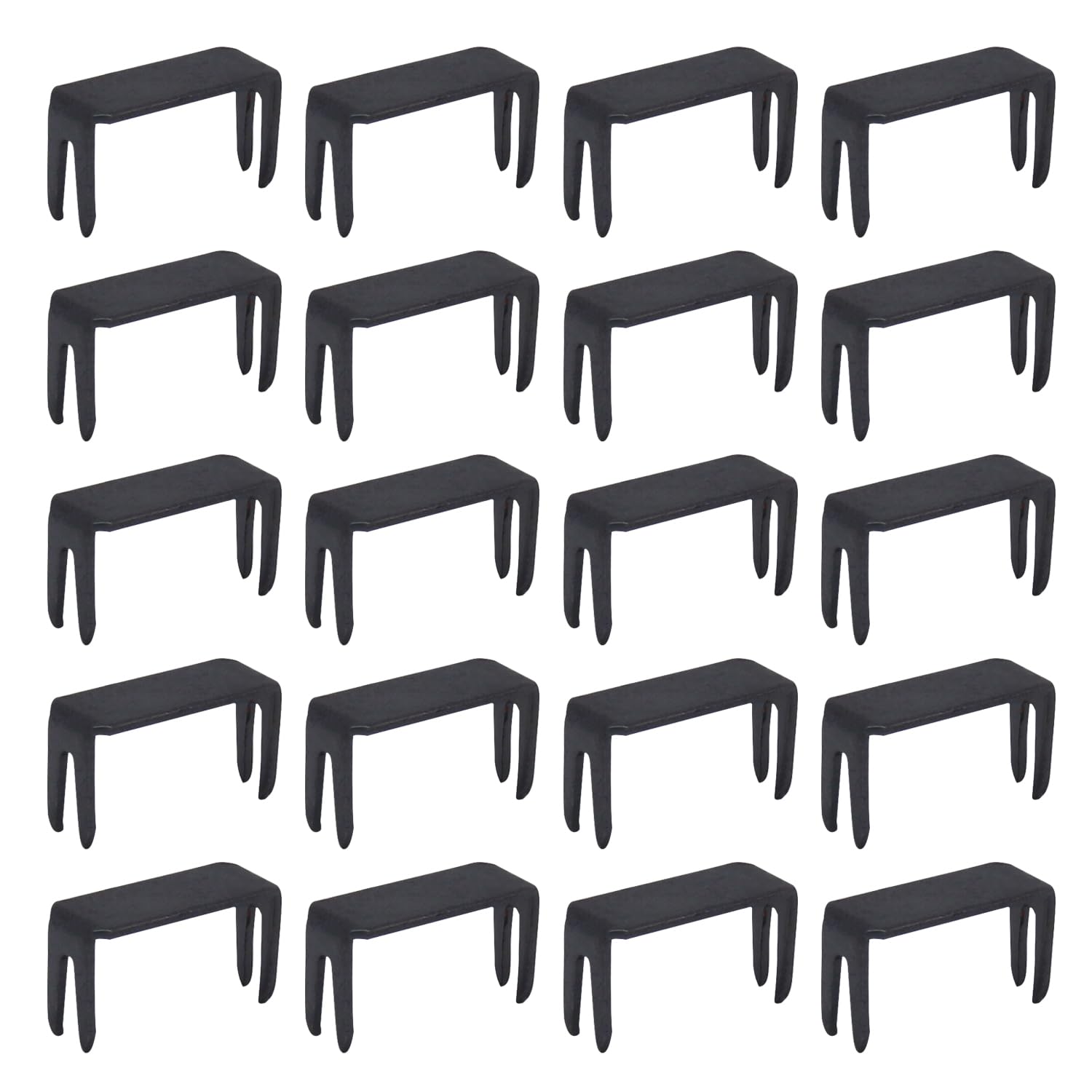 Amazon.com: Qimoo 20 Pcs Zipper Stoppers, 8 Top & Bottom Zipper Stops ...