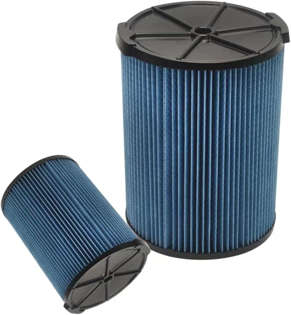 Amazon.com: 2 Pack VF5000 Replacement Filter for RIDGID shop vac filter ...