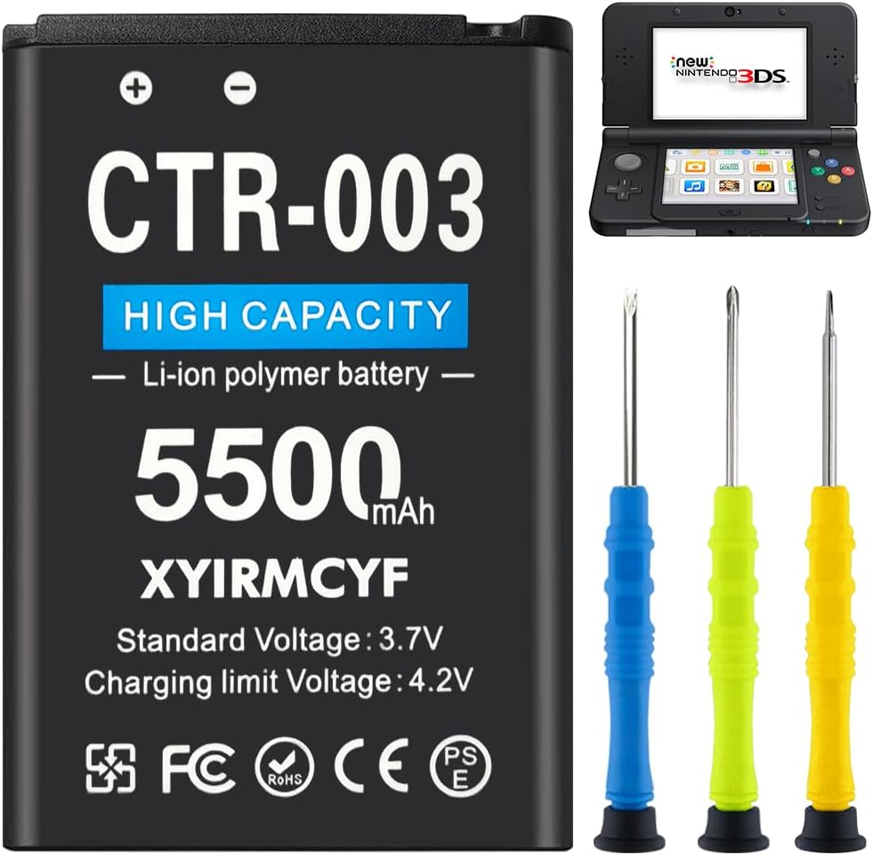 5500mAh CTR-003 CTR003 Battery, XYIRMCYF (2024 New Upgrade) High ...