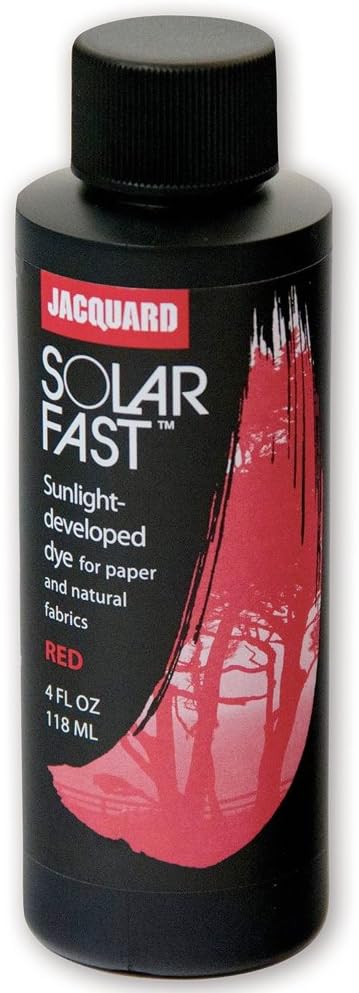 Amazon.com: Jacquard SolarFast Dye - 8oz - Red - Create Remarkably ...