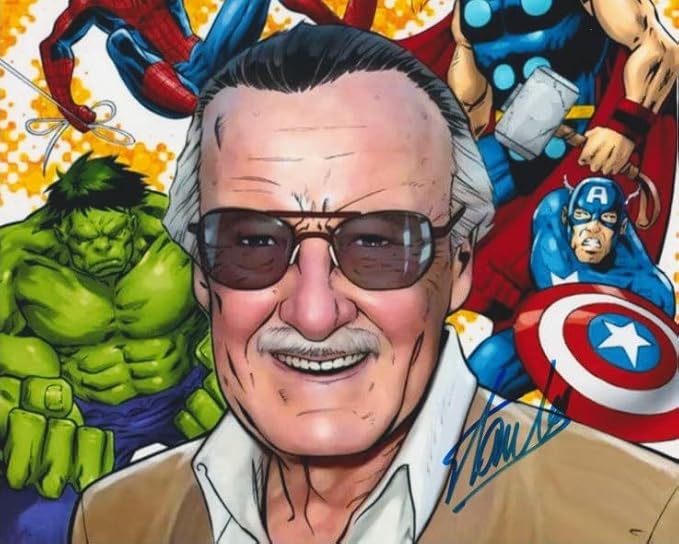 Stan Lee signed 8x10 photo at Amazon's Entertainment Collectibles Store