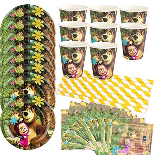 Mascha Und Der Bär Party Set Die 15 Besten Produkte Im Vergleich