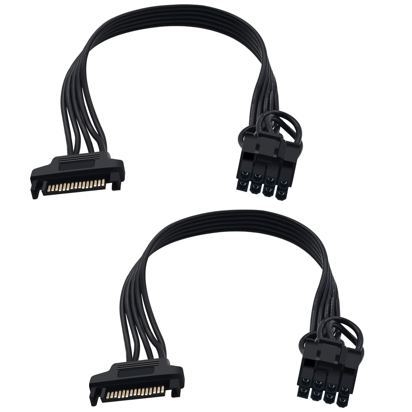 Snapklik.com : COMeap SATA To 8 Pin GPU Power Adapter, SATA To 8 Pin
