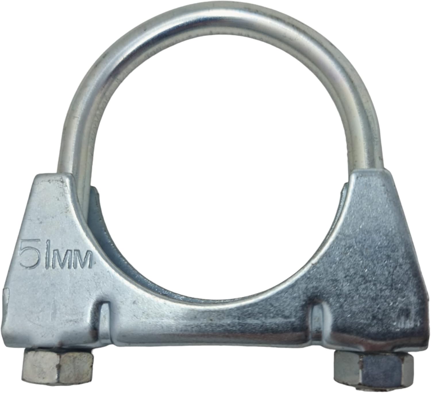 51mm Universal U Bolt Exhaust Clamps - Heavy Duty Clamp & Nuts (Pack of ...