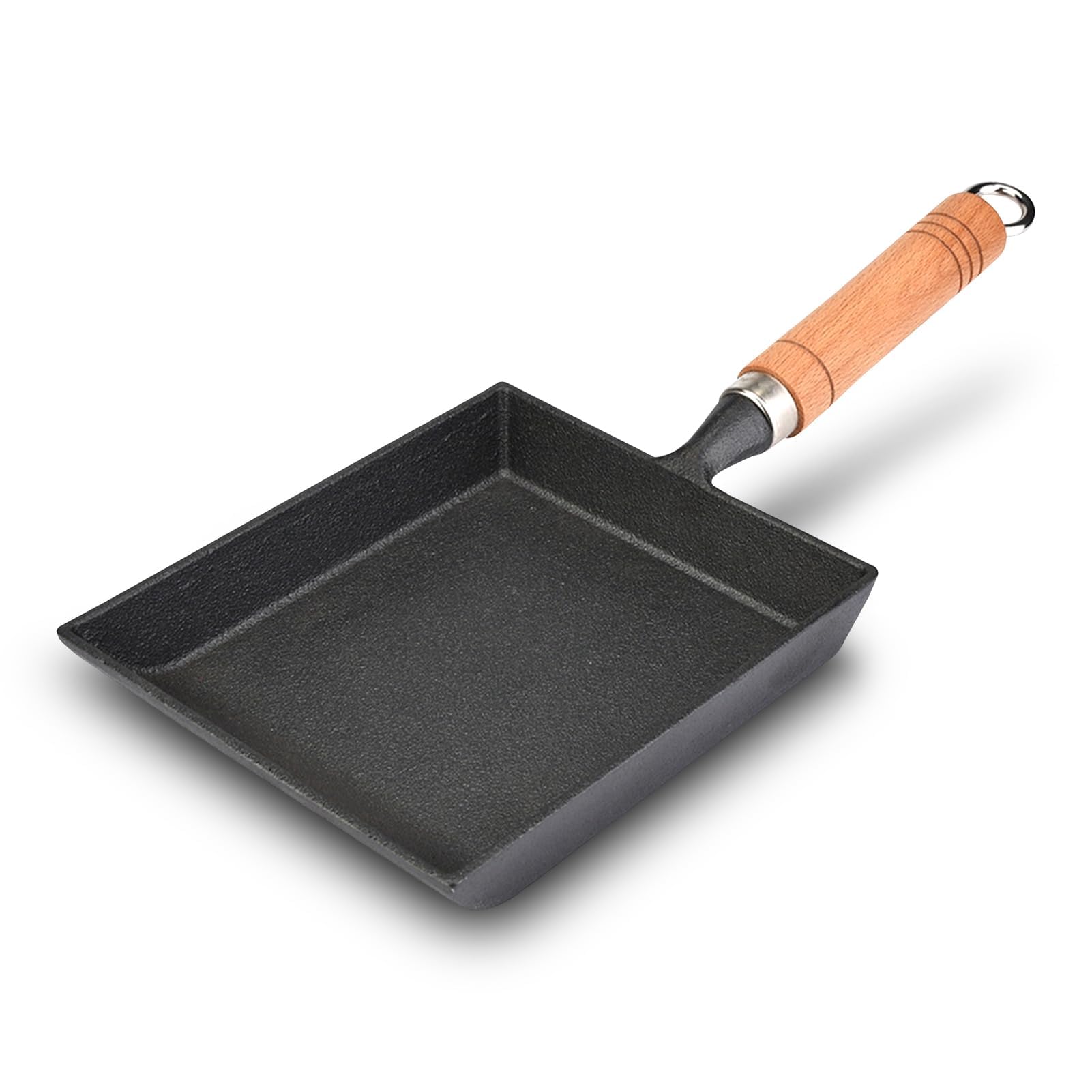 Amazon.com: Cast Iron Skillet Tamagoyaki Pan Japanese Omelette Pan ...