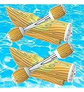 Amazon.com: Dokeawo Pool Floats Battle Log Rafts, Inflatable Pool ...