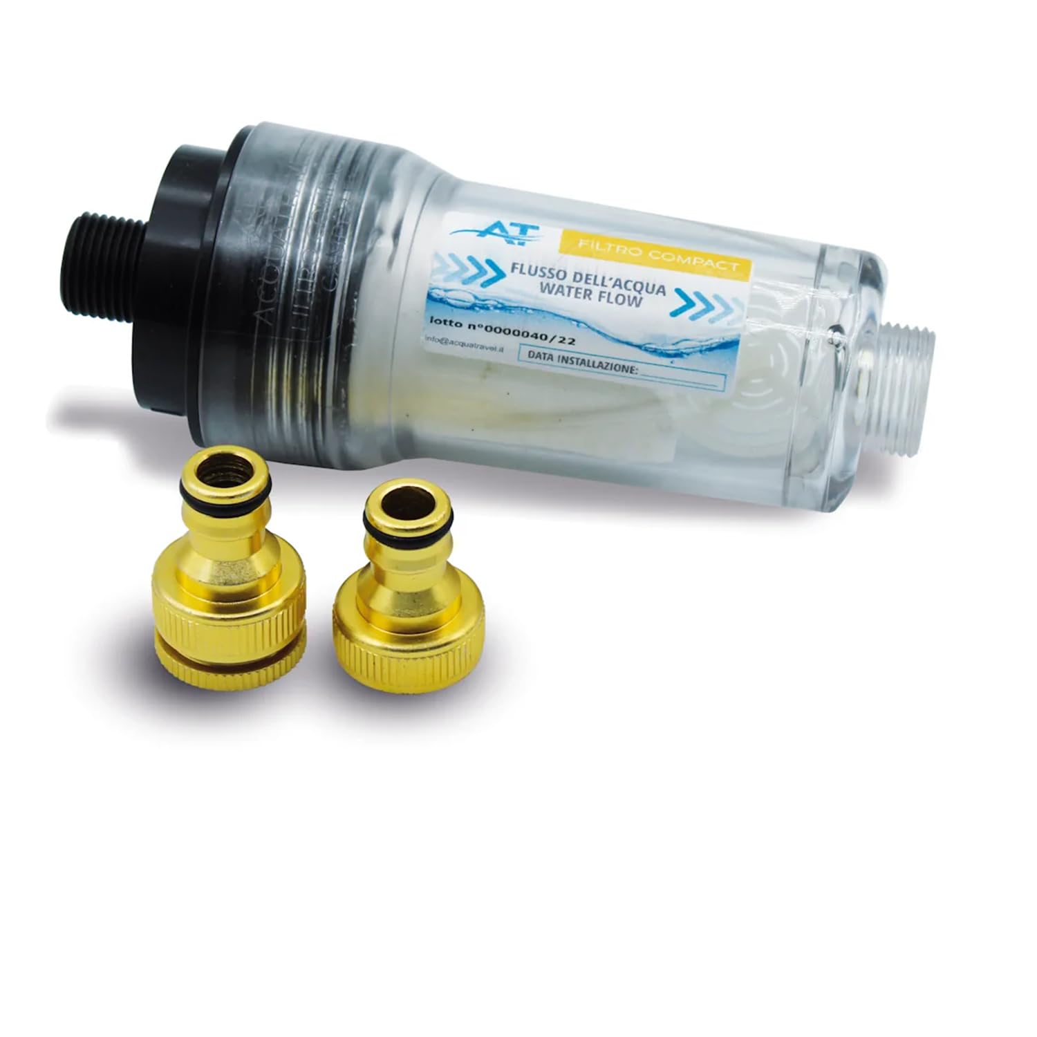 ACQUATRAVEL NUOVO FILTRO A SEDIMENTI COMPACT PER IL CARICO DELL'ACQUA ...