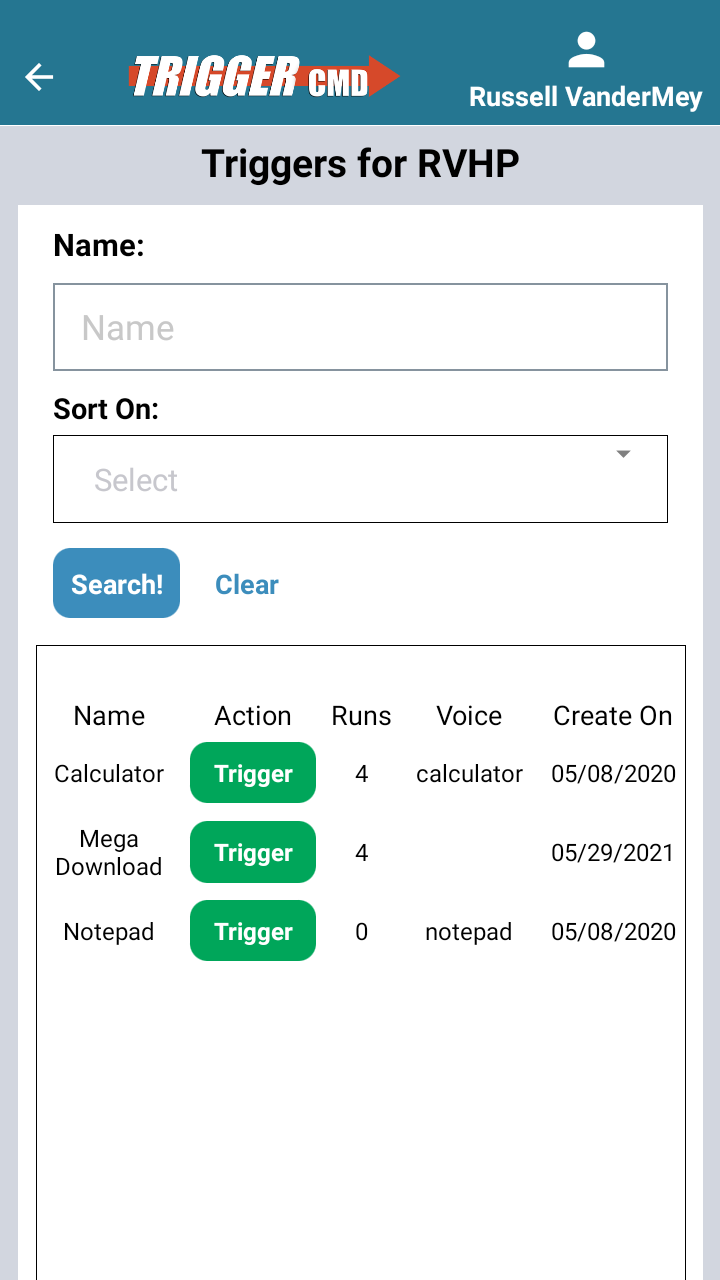 TRIGGERcmd - Aplicativo na Amazon Appstore