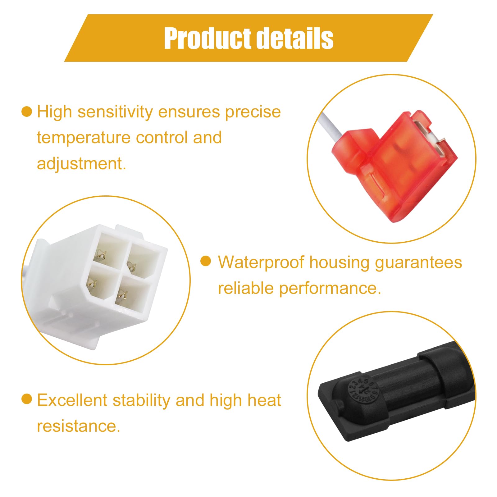 Snapklik.com : 636658 Thermistor Assembly For Norcold RV Refrigerator ...