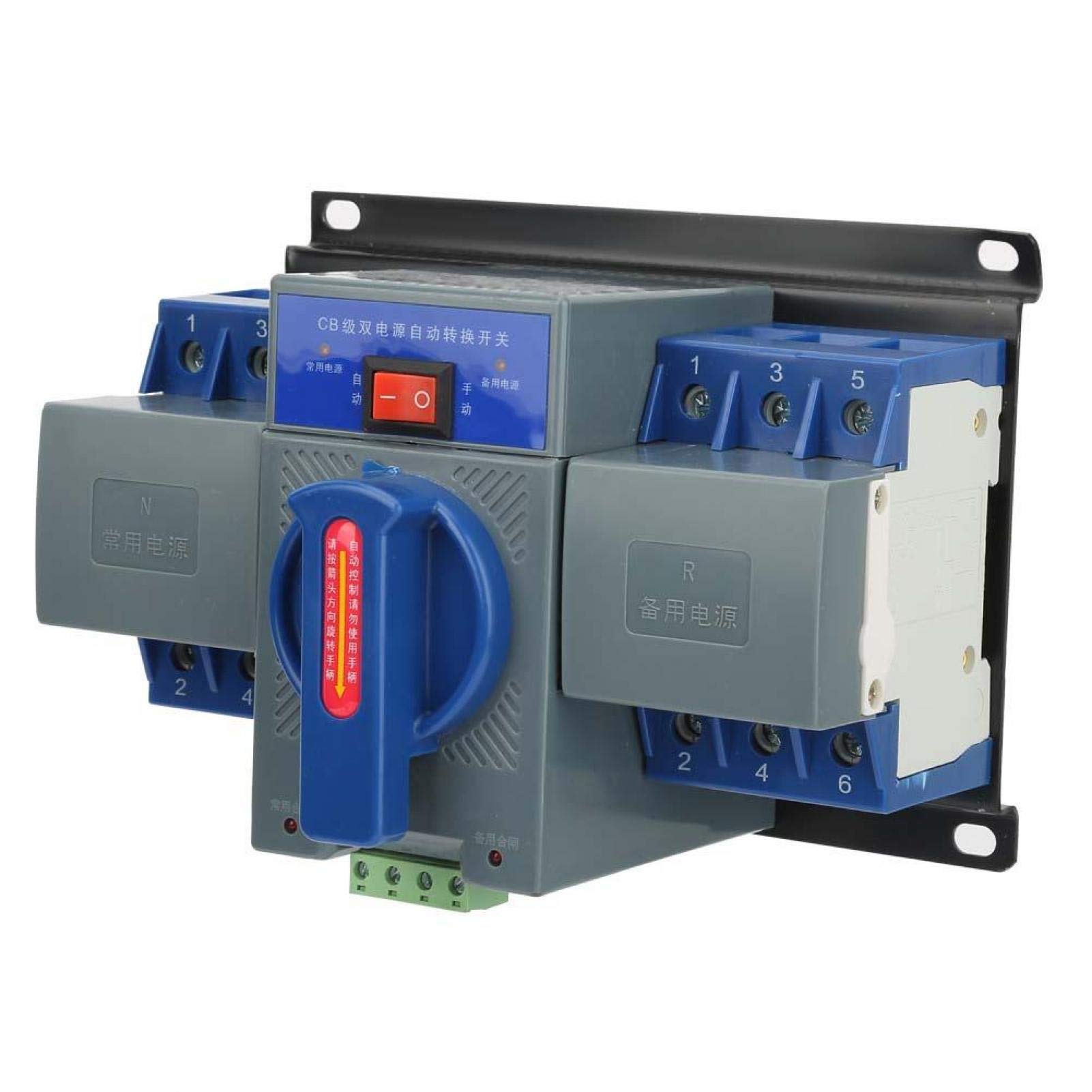Buy Generator Panel Switch, 3P Mini Dual Power Transfer Switch ...