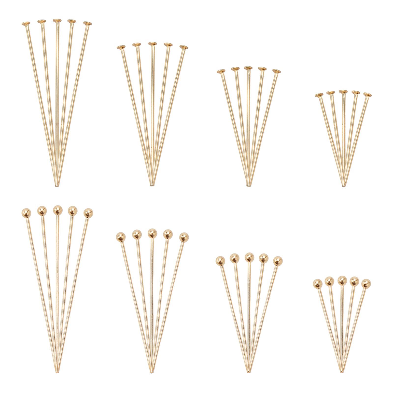 Amazon.com: PH PandaHall 160pcs 304 Stainless Steel Jewelry Pin, 8 ...