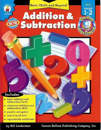 Amazon.com: Addition & Subtraction: Grade Level 1-2 (Basic Skills ...