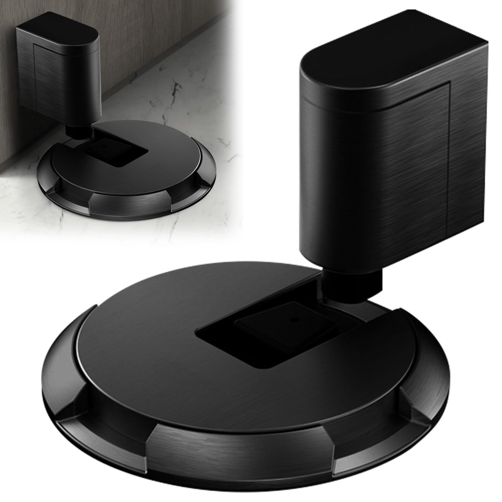 Amazon.com: Magnetic Door Stopper, 2024 Upgrade Punch-Free Mechanical ...