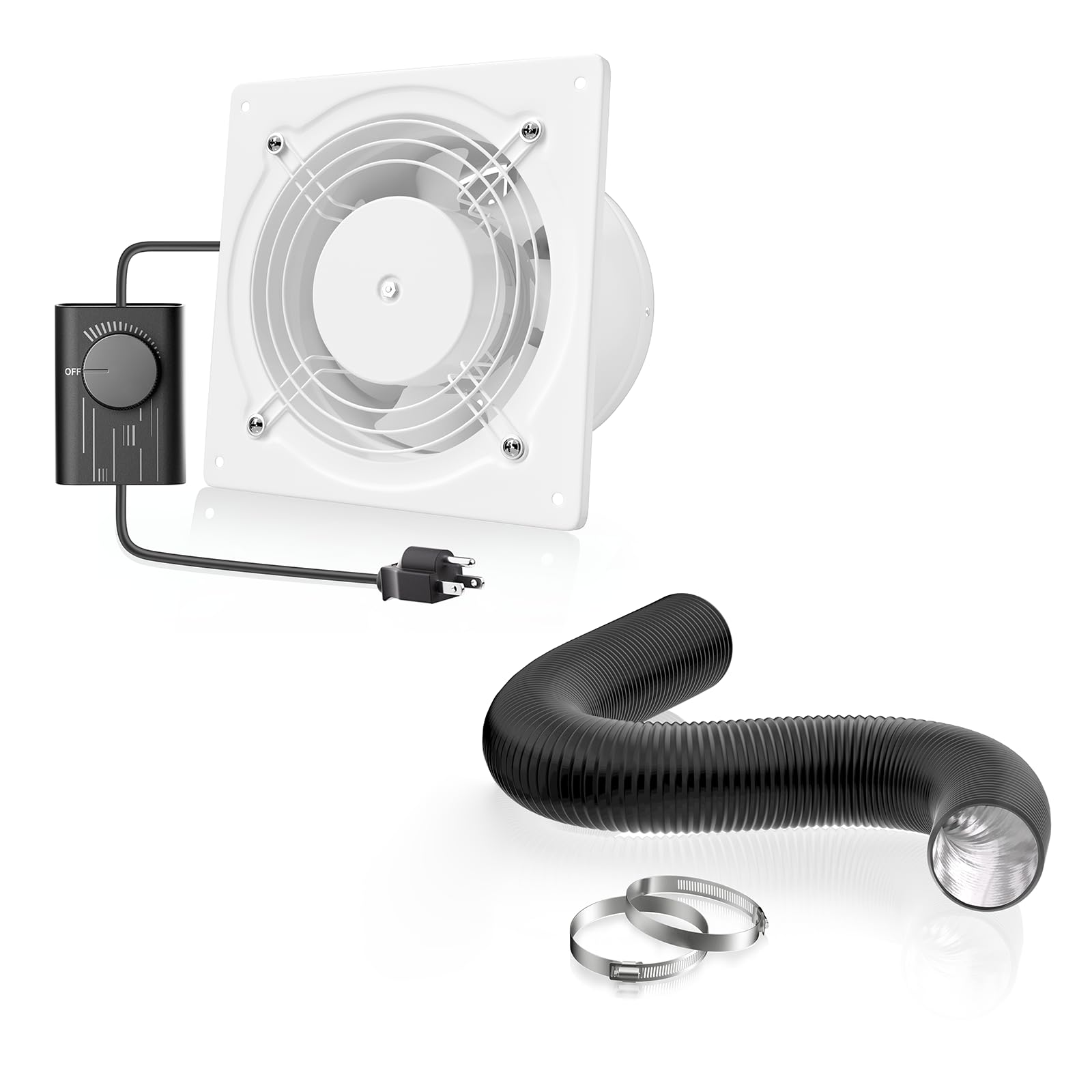 Amazon.com: 6 Inch Exhaust Fan with Speed Controller Kit - 6" Exhaust ...