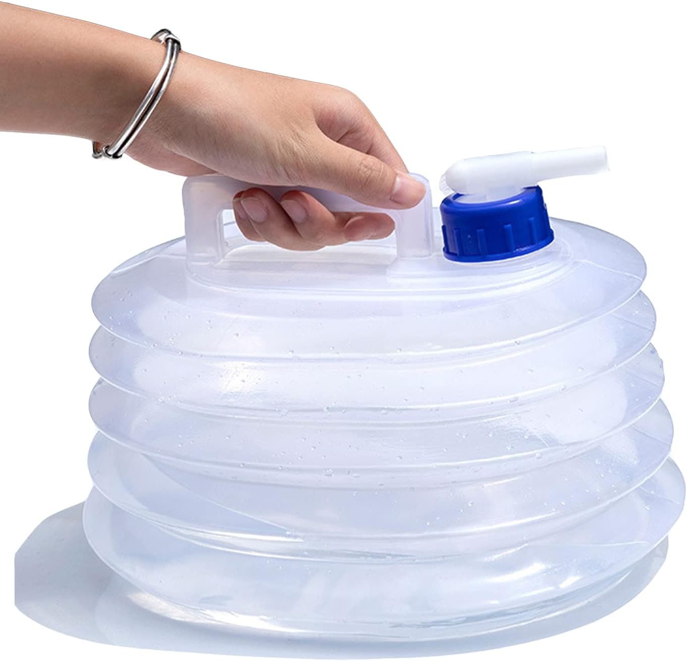 Amazon.com: PAYRFV Collapsible Water Bucket, Emergency Water Storage ...