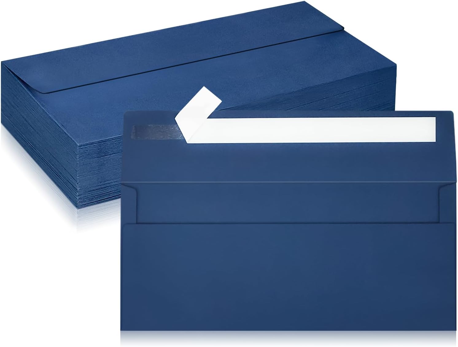 Amazon.com : TaoBary 200 Pcs #10 Dark Blue Envelopes Business Envelopes ...