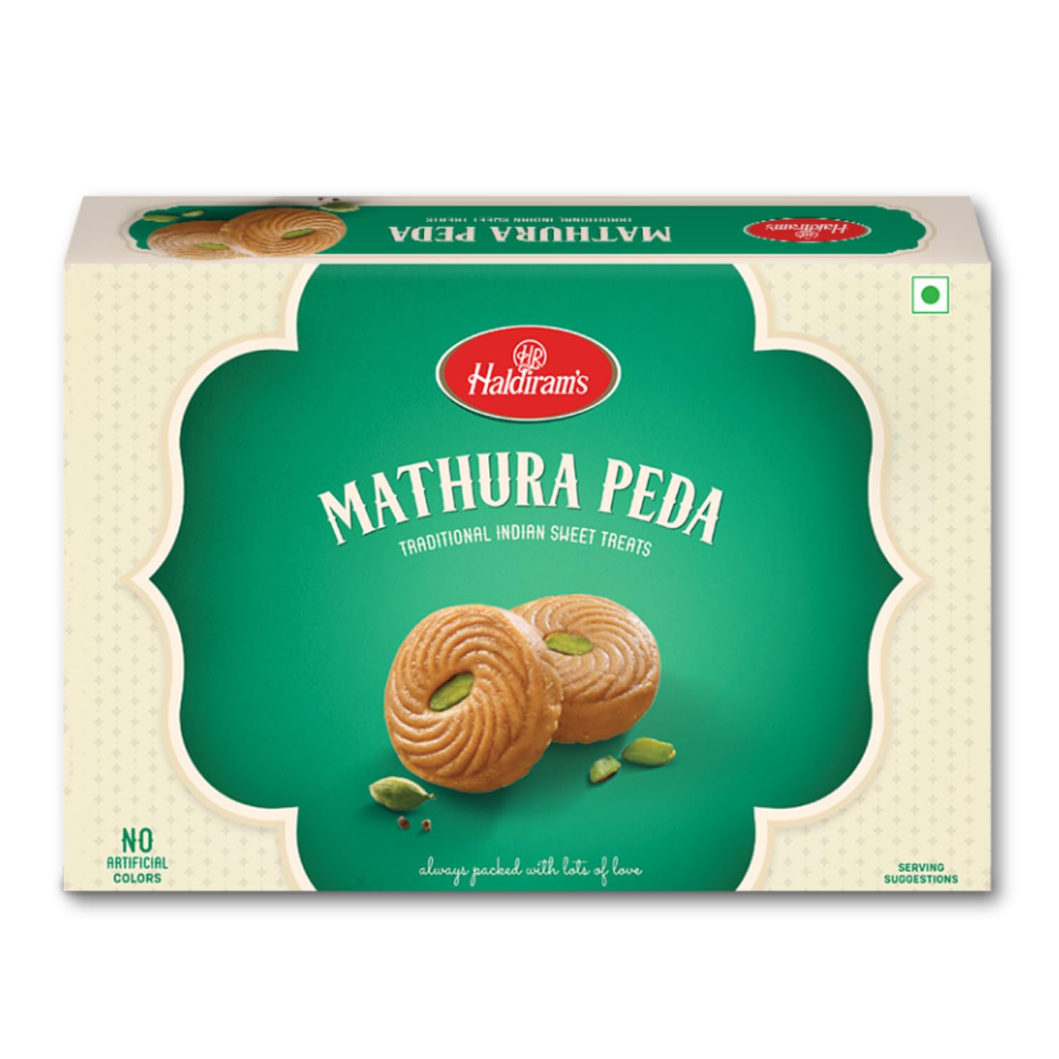 Haldirams Mathura Peda 400g Indian Mithai Handcrafted Indian ...