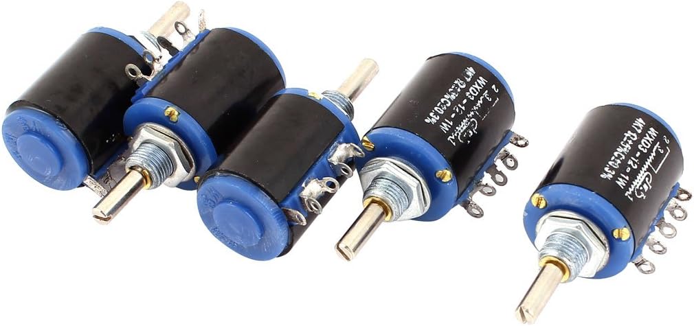 Aexit WXD3-12-1W 4K7 4.7 K Ohm 1 W 4 mm Wave Multiturn Rotary Wire ...