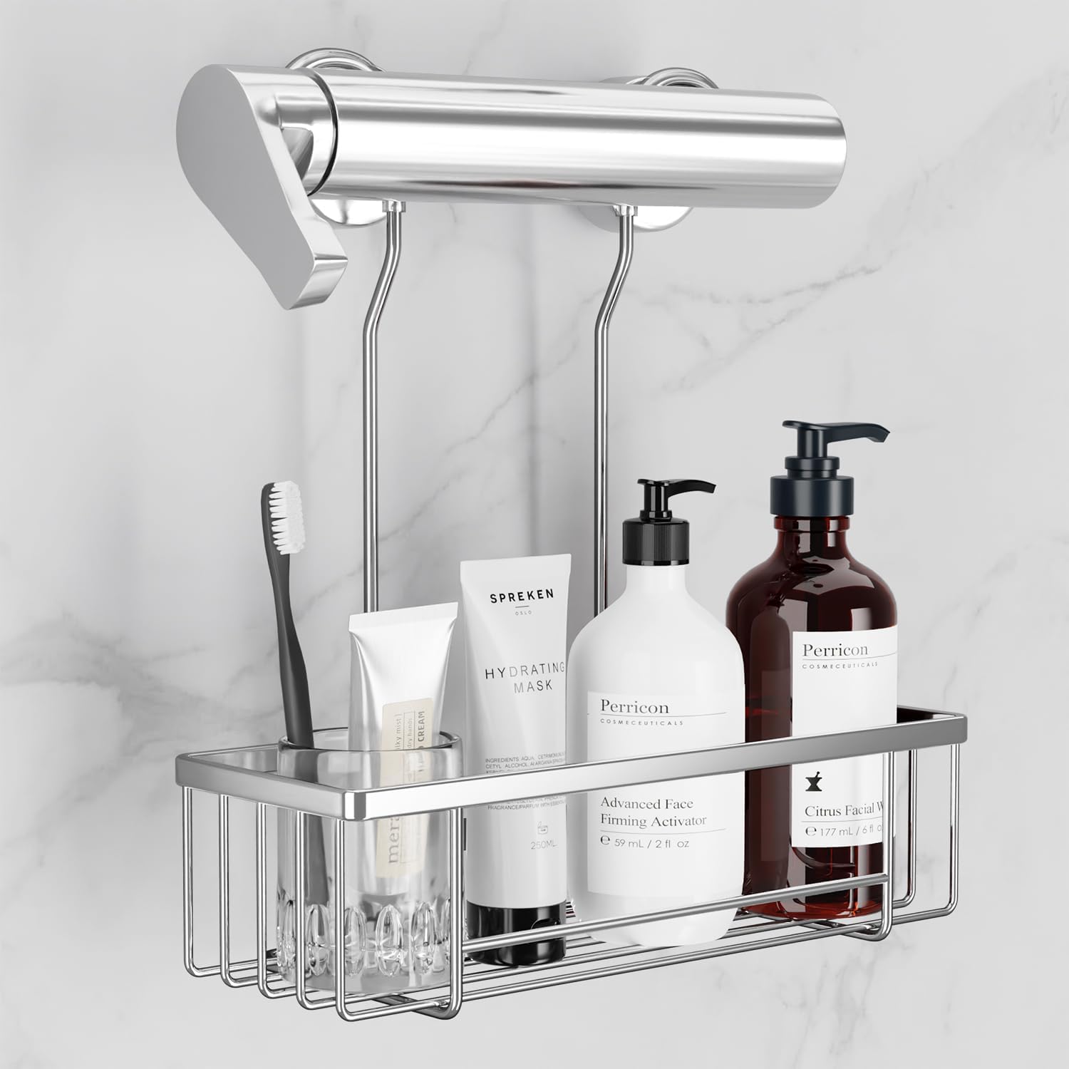 pickpiff Shower Caddy Hanging Organiser Storage - Shower Shelf No ...