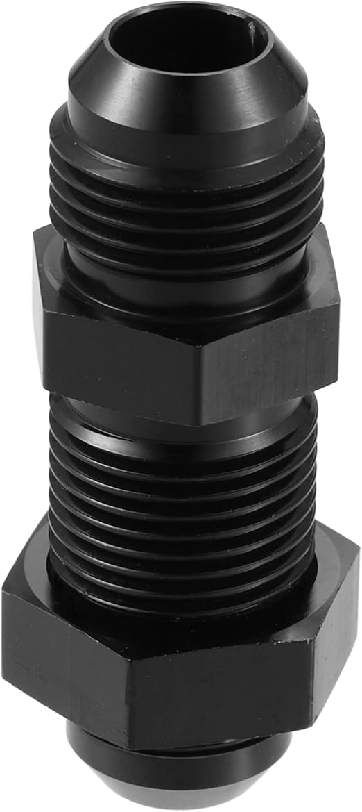 Amazon.com: X AUTOHAUX Car Straight Bulkhead Fuel Fitting 10AN Male to ...