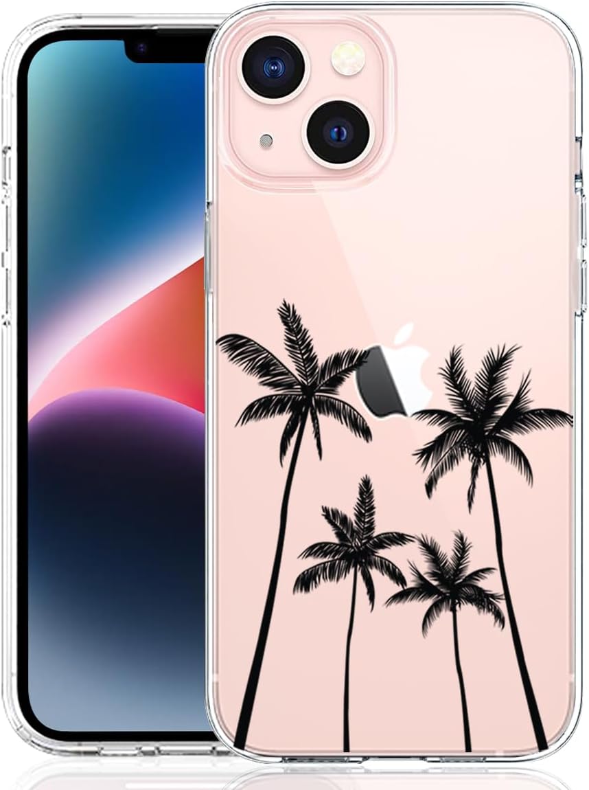 Amazon.com: KEXAAR Floral Clear Case for iPhone 13 Case with Flowers ...