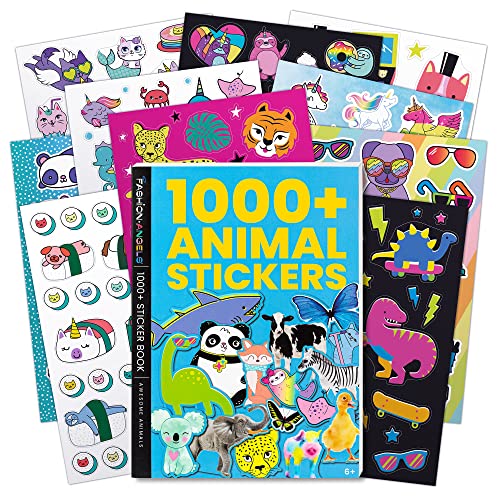Snapklik.com : Fashion Angels 1000+ Animal Sticker Book - 40-Page ...