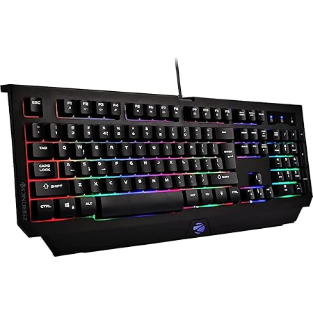 Amazon.in: Buy ZEBRONICS Zeb-Transformer K2 Gaming Keyboard, 104 Keys ...